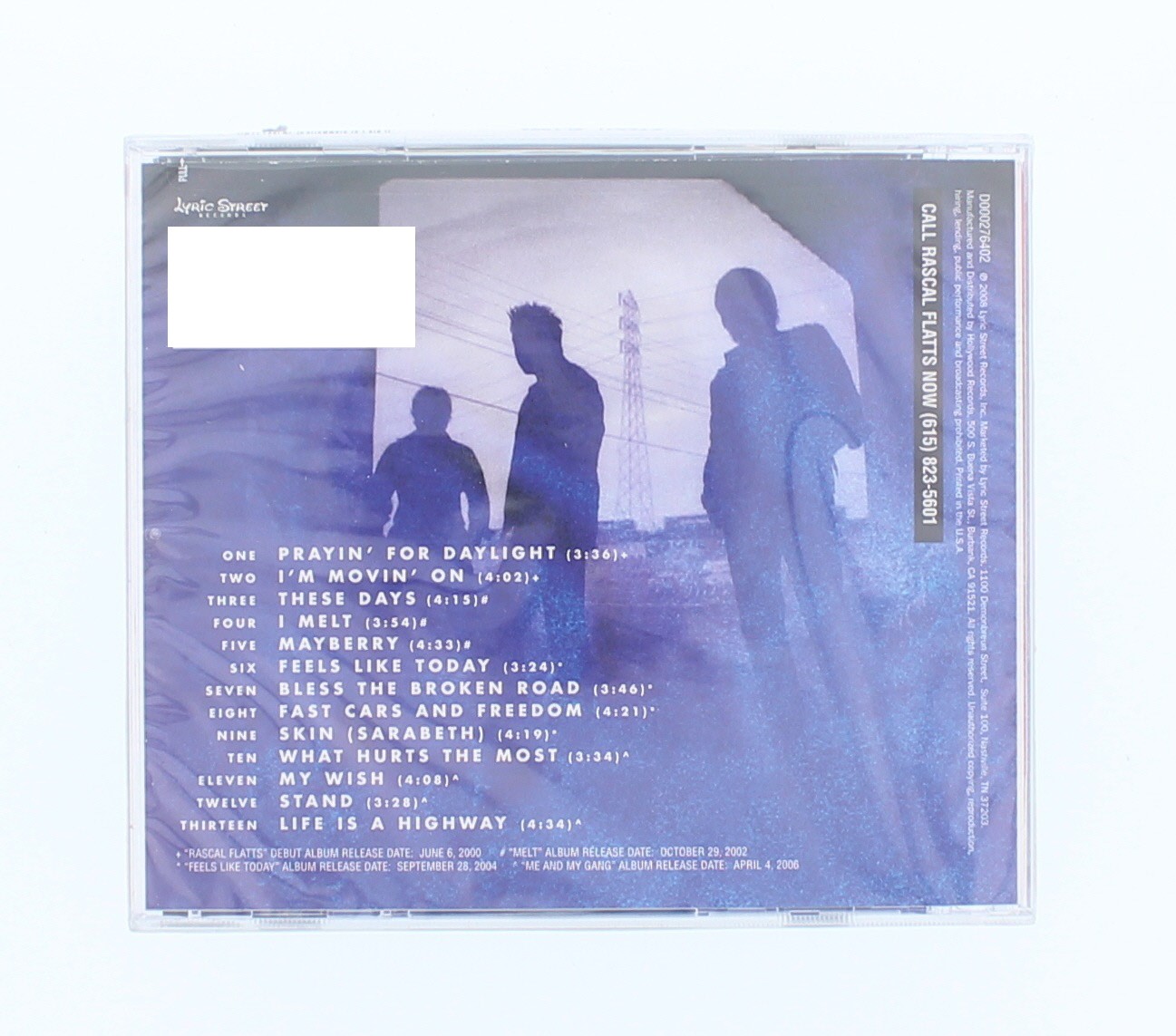 Rascal Flatts Greatest Hits Volume 1