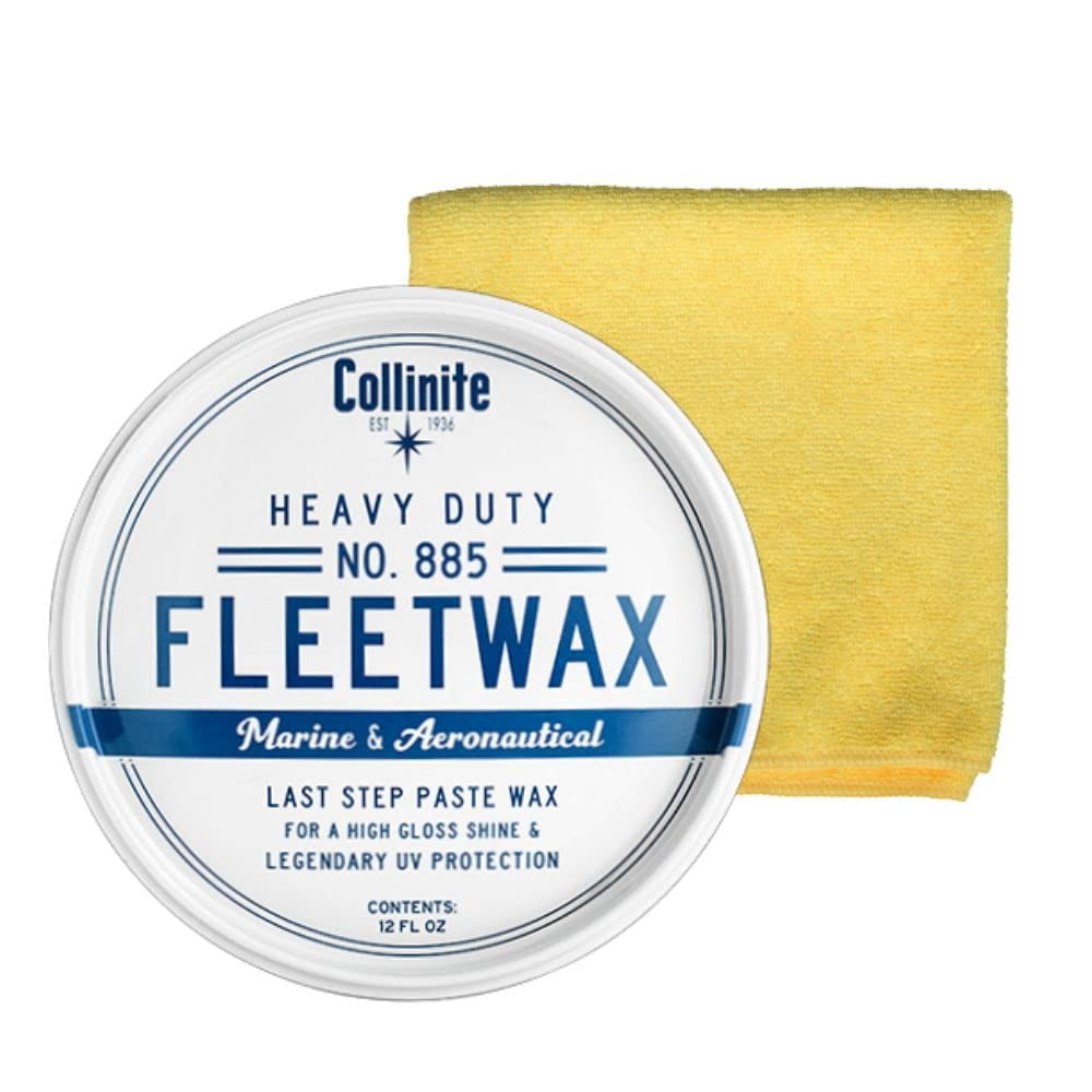 Collinite 885 Heavy Duty Fleetwax Paste and Towel Combo - Walmart.com