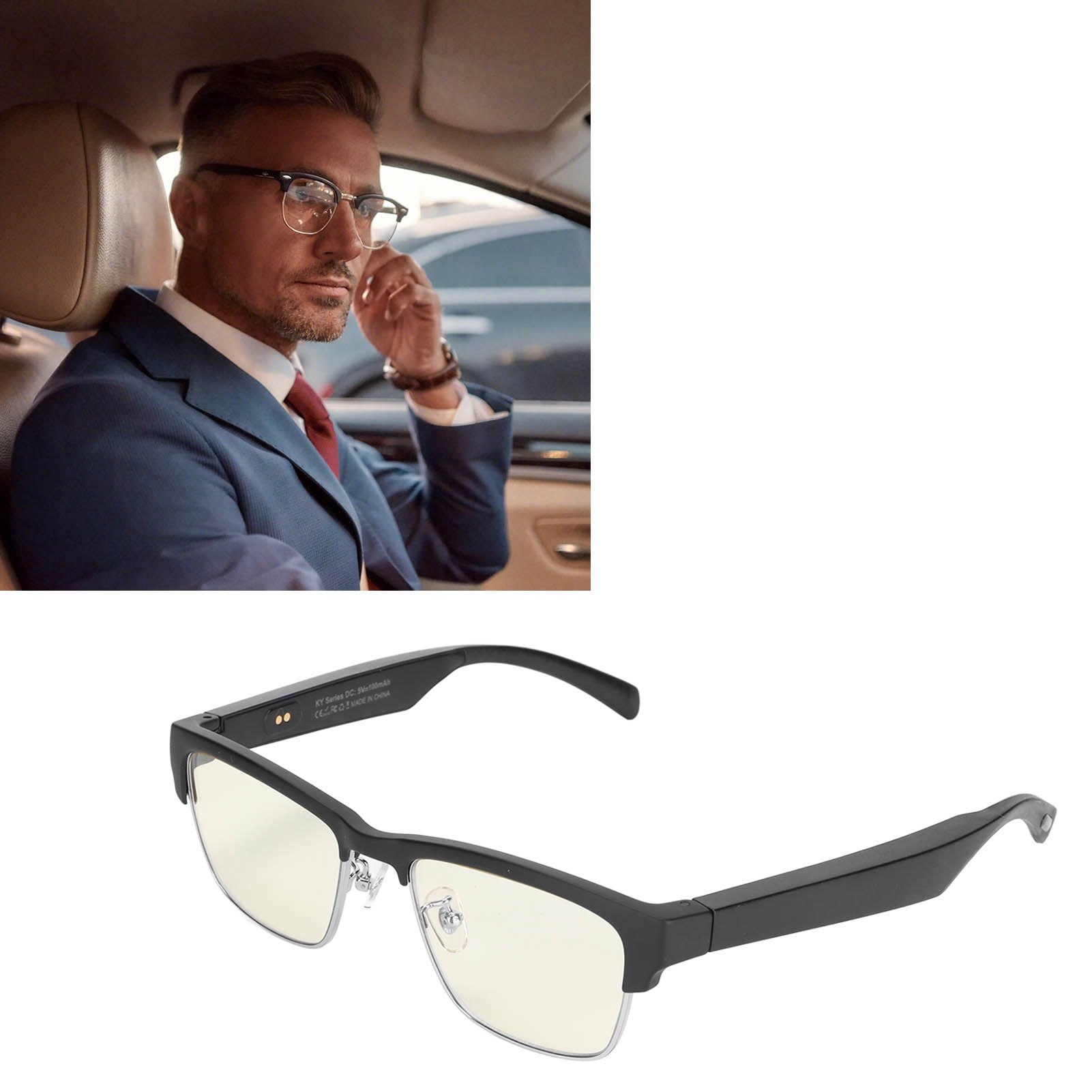 Click here for Ymiko Smart Glasses  Open Ear Style Audio Glasses... prices