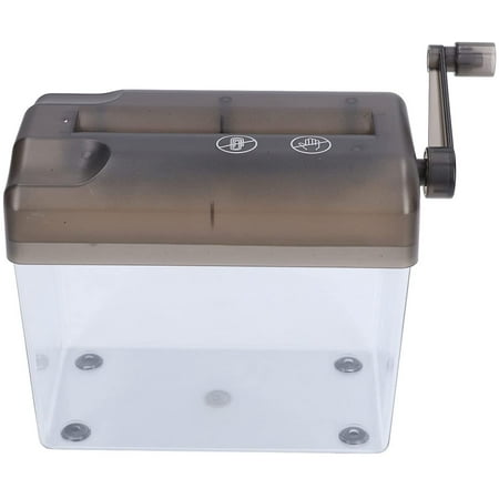 Manual Hand Paper Shredder, Hand Crank Paper Shredder, Capacity 1L ...