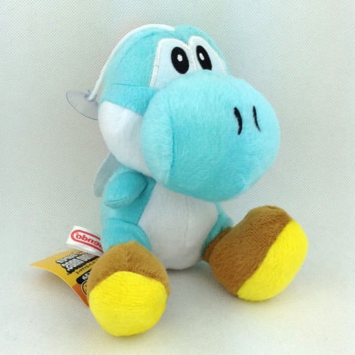 Super Mario Plush Teddy - Sitting Yoshi Toy - Size:7in / 18cm - Brand ...