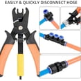Air Hose Connector Removal Tool, Push To Connect Disconnect Tong Tool ...