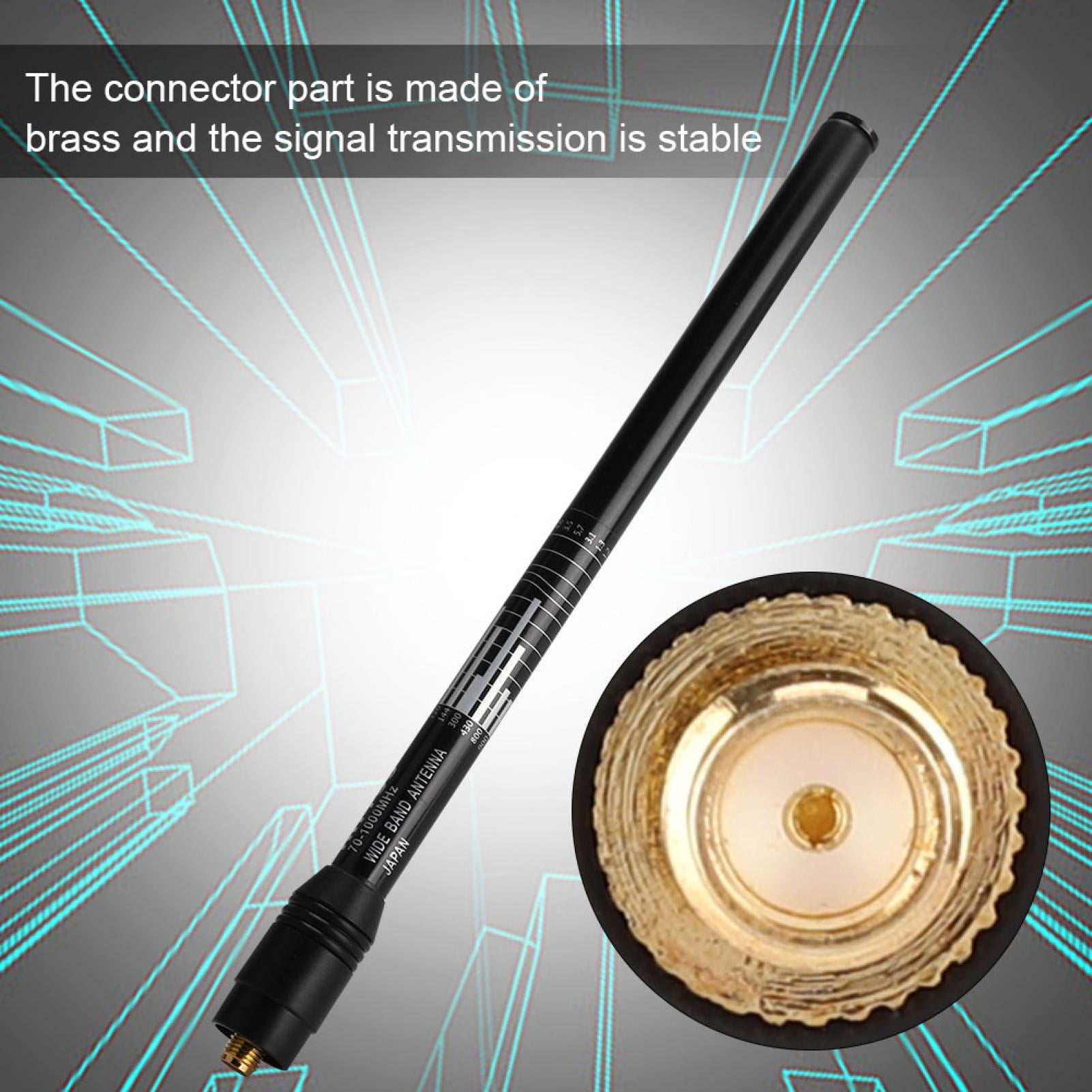 AMONIDA Antenna,RH-795 2.15dBi Antenna,70-1000MHz .10W SMA-J HT/Scanner ...