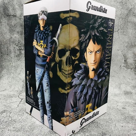 One Piece Anime Traeaigar Law Hand-made Black Toy Clothes Eating Bun ...