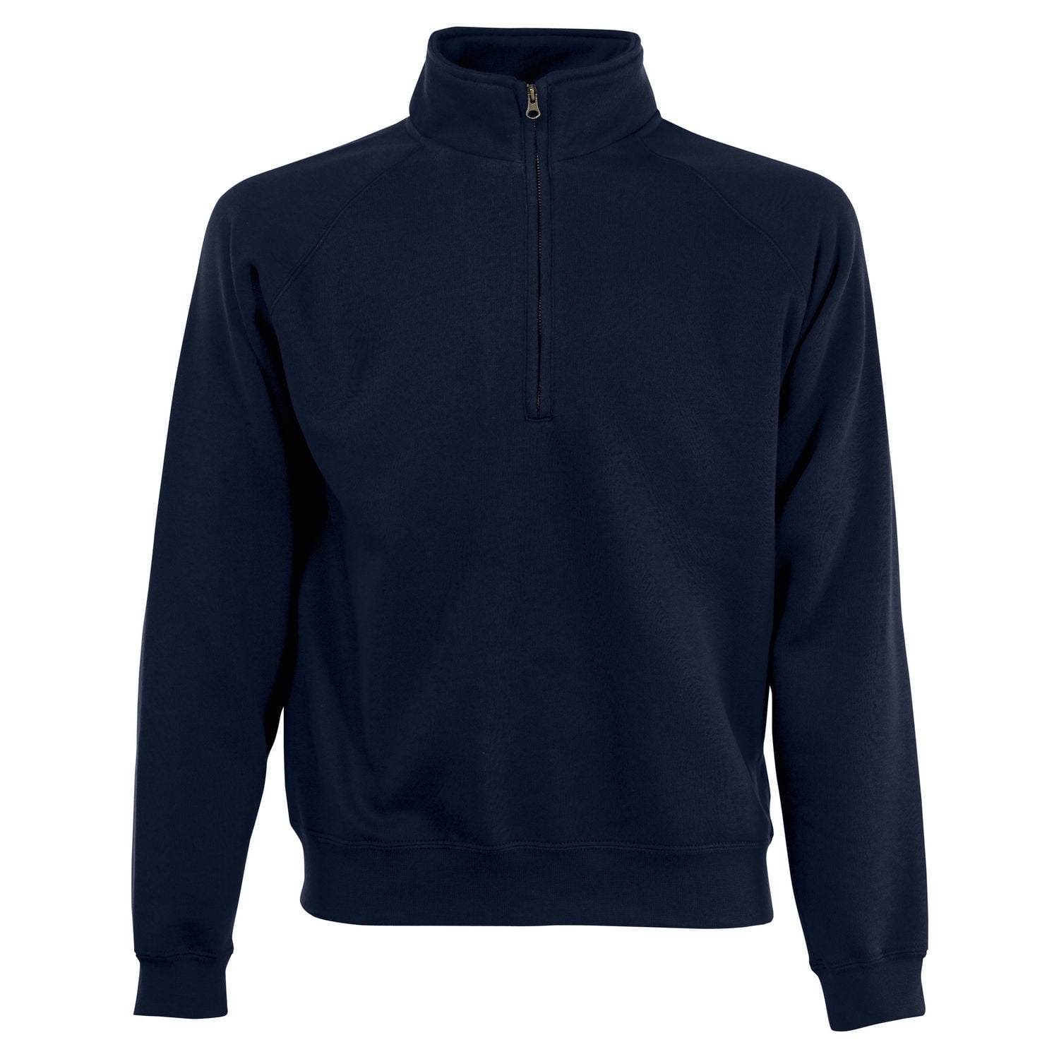 Click here for Fruit Of The Loom Mens Zip Neck Sweatshirt Xl prices