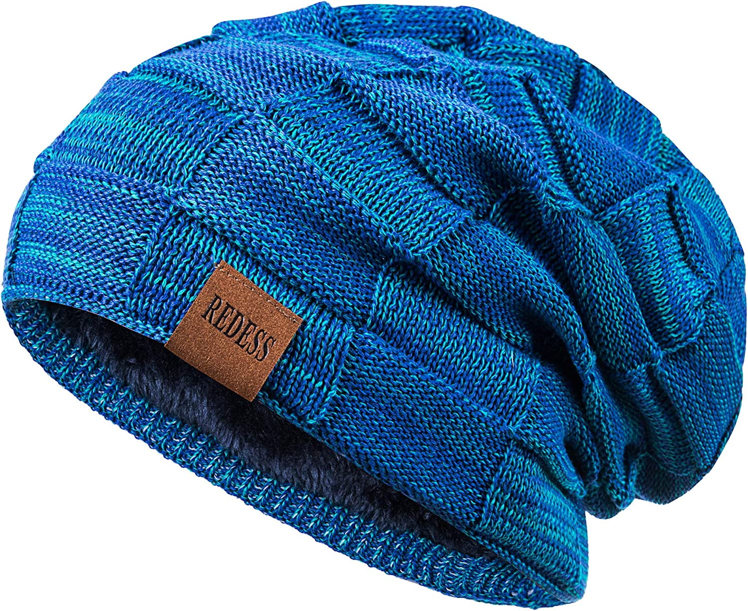 REDESS Beanie Hat for Men and Women Winter Warm Hats Knit Slouchy Thick ...