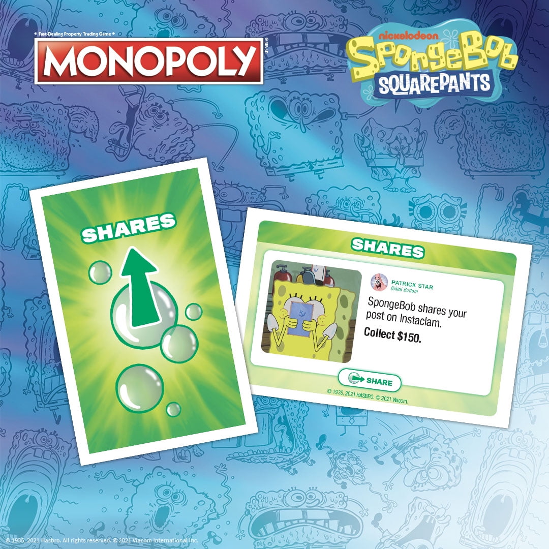 Buy MONOPOLY®: SpongeBob SquarePants Meme Edition Online at Lowest ...