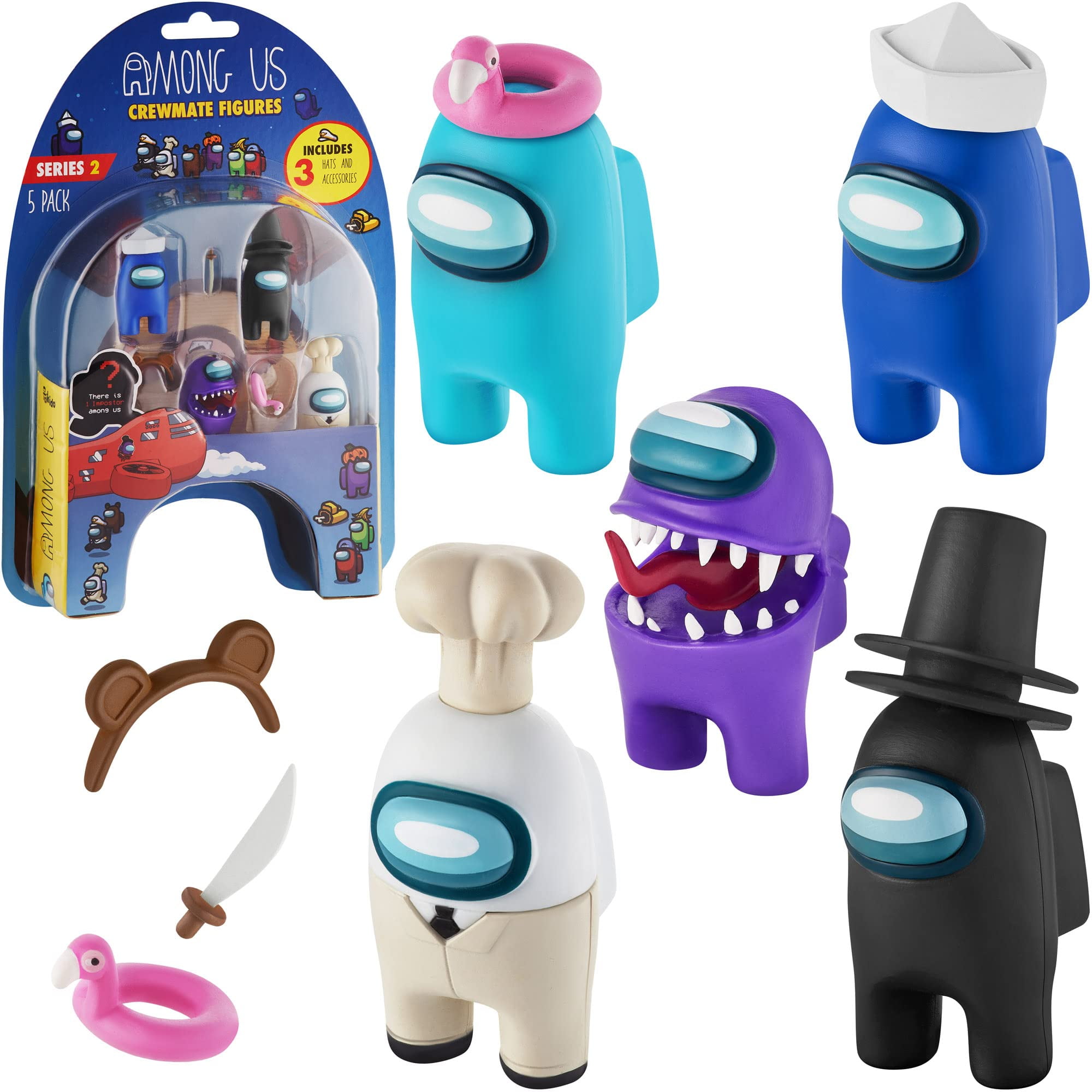 Click here for P. M.I. Among Us Crewmate Figures 5 Among Us Toys... prices