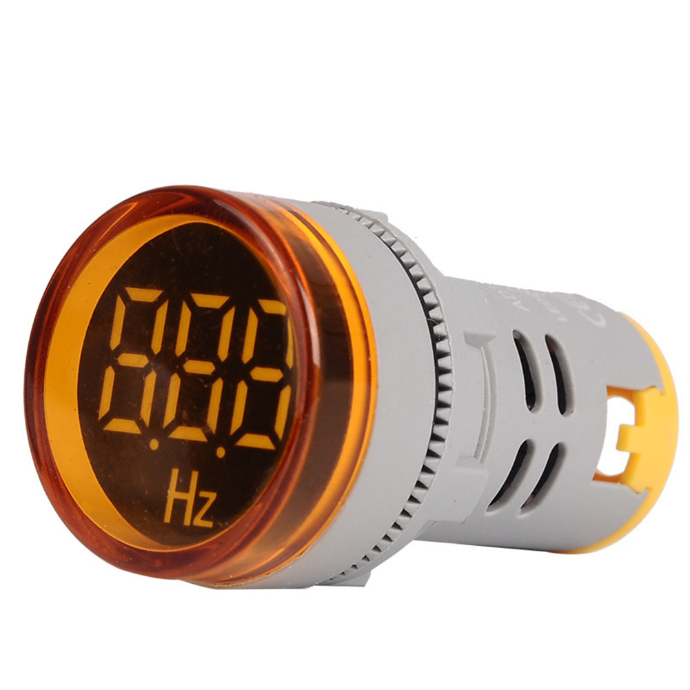 22mm LED Digital Display Electricity Frequency Meter Indicator Signal ...