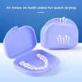 ACDANC Retainer Case with Vent Holes,4 Pack,Dental Appliance Storage ...
