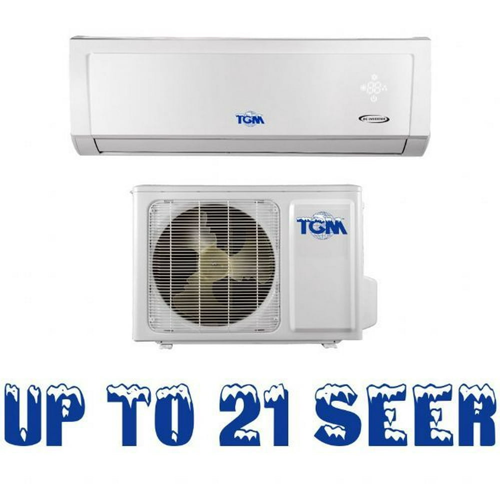 18,000 BTU 20 SEER DUCTLESS MINI SPLIT COOLING ONLY - Walmart.com ...