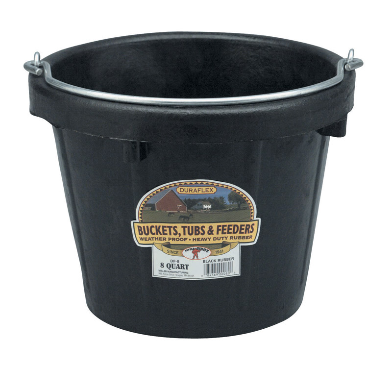 Little Giant 8 qt. Bucket Black - Walmart.com