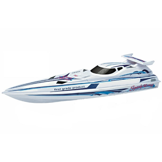 36" 2.4G Speed Xcyclone Racing Boat (White) - Walmart.com