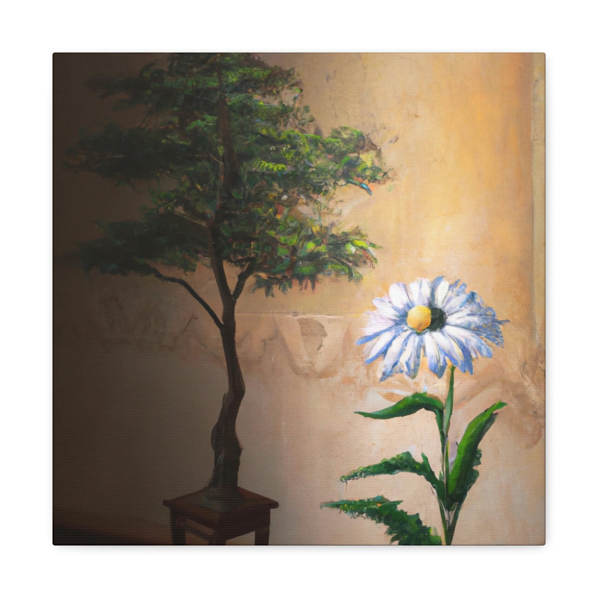 Daisy in Baroque Splendor - Canvas - Walmart.com