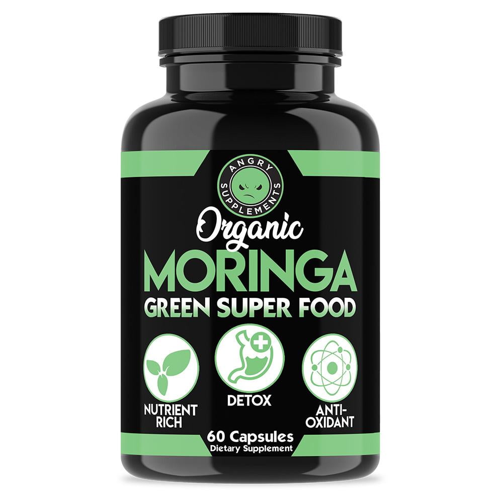 Organic Moringa Nutrient-Rich Green Super Food - Walmart.com