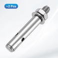 URIJDAS-M10x80mm Expansion Bolts, 2 Pcs Stainless Steel External Hex ...