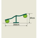 TP Active Fun Spiro Hop SeeSaw - Outdoor Teeter Totter with Spinning ...