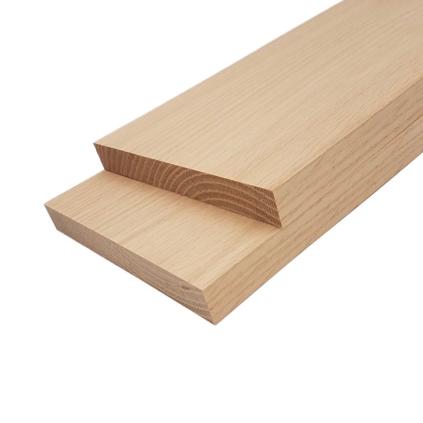 Red Oak Lumber Board - 3/4" x 6" (2 Pcs) - Walmart.com