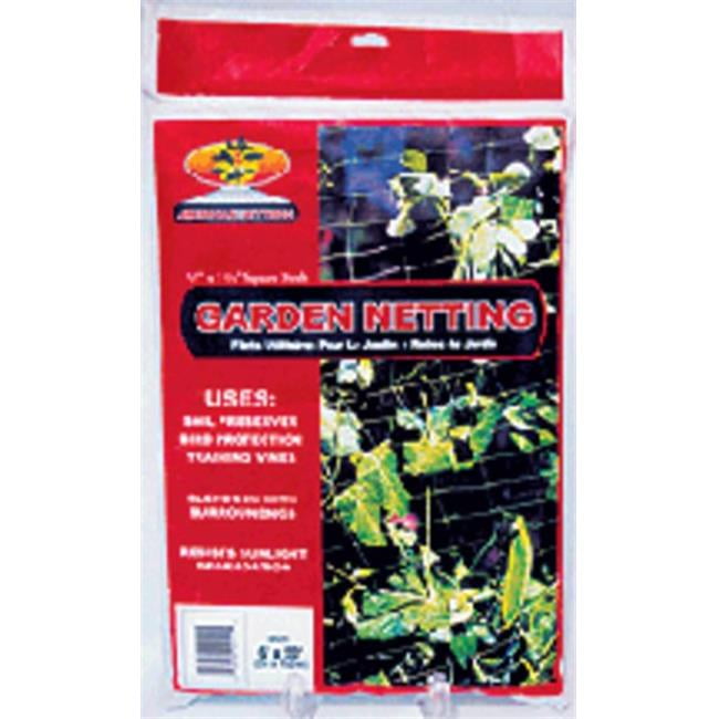 American Nettings & Fabric 112611918 GN612 6 x 12 ft. Green Garden ...