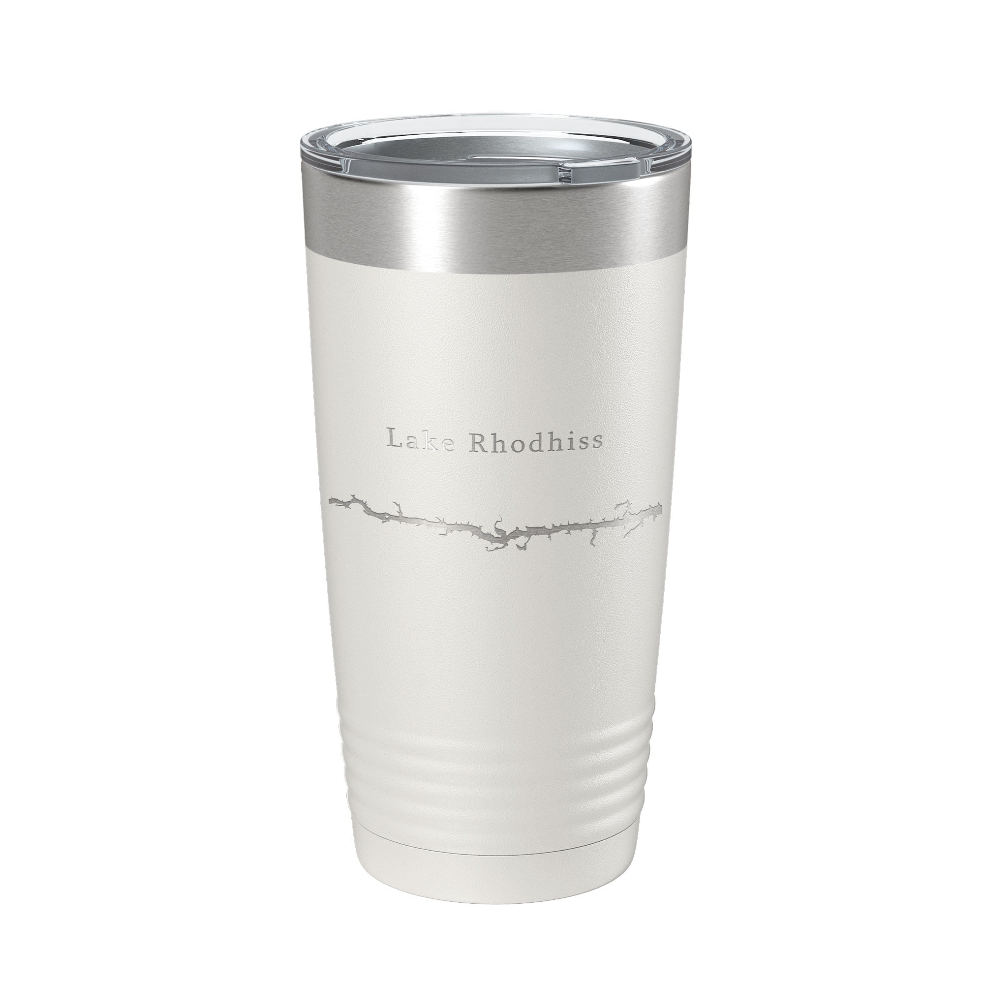 Lake Rhodhiss Map Tumbler Travel Mug Insulated Laser Engraved Coffee ...