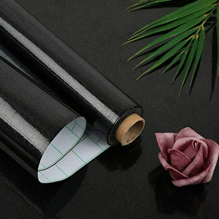 Oxdigi Black Contact Paper Decorative 24 x 196 inches for Cabinets ...
