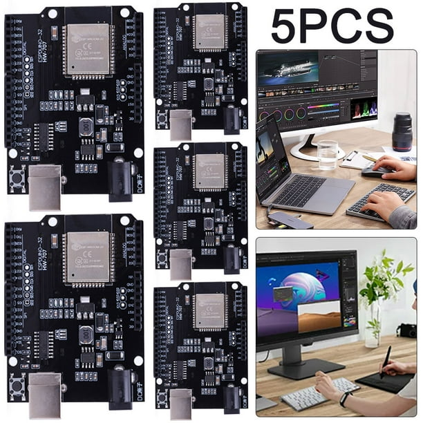 [HW-707] Placa desarrollo ESP32 Serial Ethernet Internet las ...