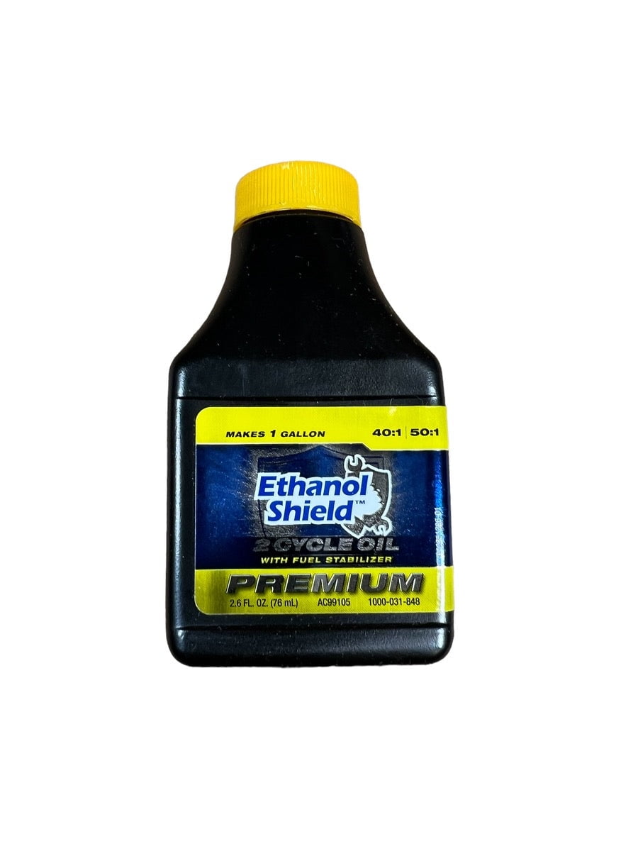 2.6 FL. OZ Ethanol Shield Premium 2-Cycle Oil - Walmart.com