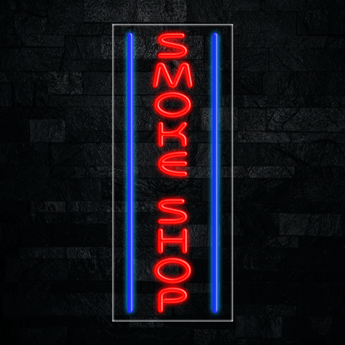 Smoke Shop LED Neon Sign 12"L x 30"H #31623 - Walmart.com