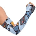 Cute Cats and Fish UV Protection Cooling Arm Sleeves, Compression Sun ...