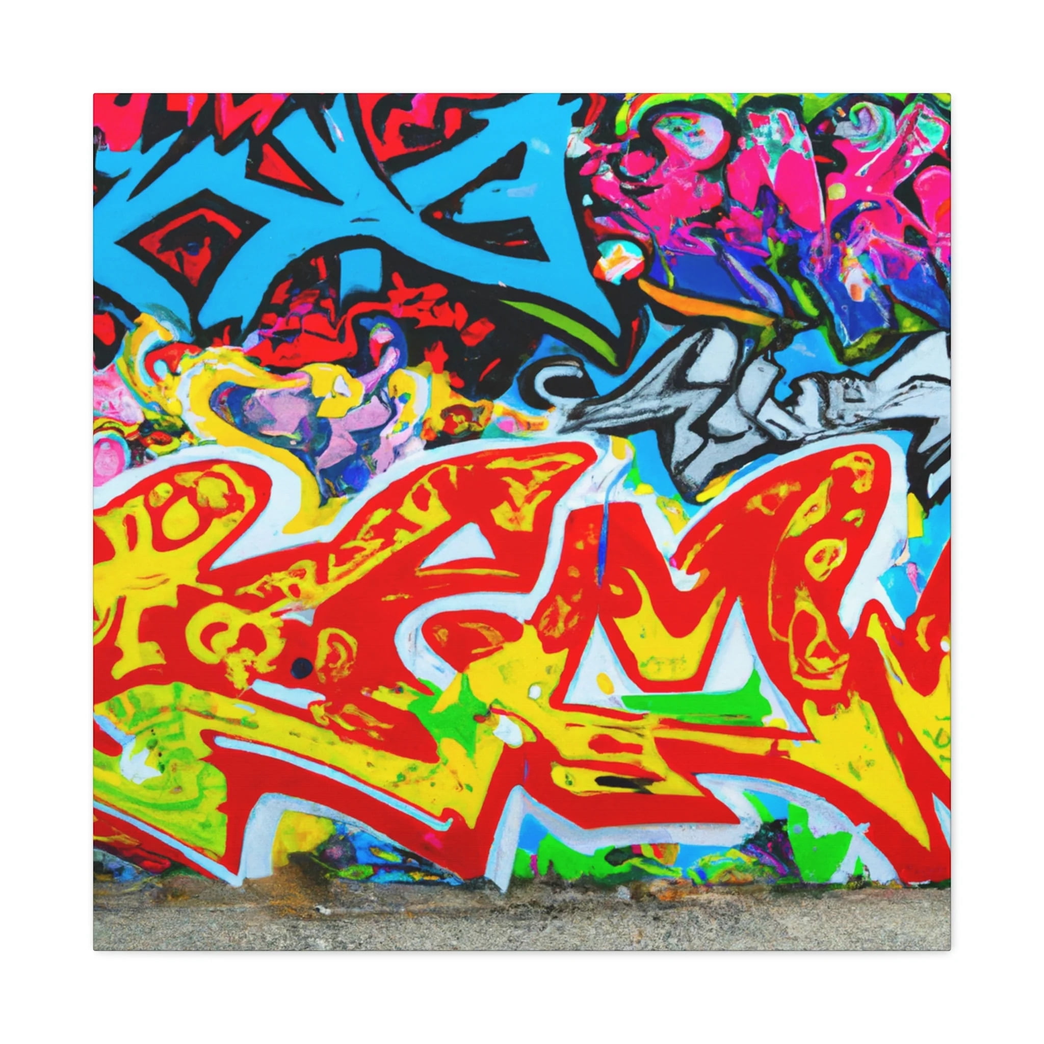 Singing Urban Symphony - Canvas - Walmart.com
