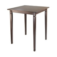 Winsome Wood Groveland Square Dining Table, Walnut Finish - Walmart.com