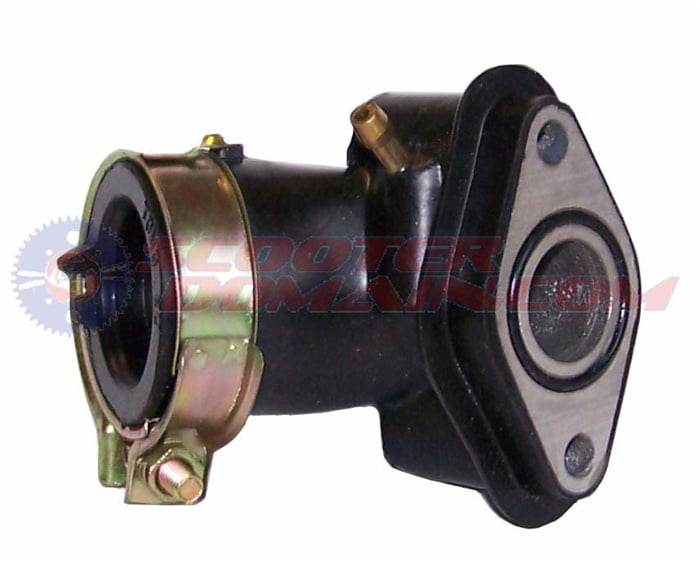 Carburetor Intake Manifold (2 Vacuum Ports) - 139QMB 50cc - Walmart.com