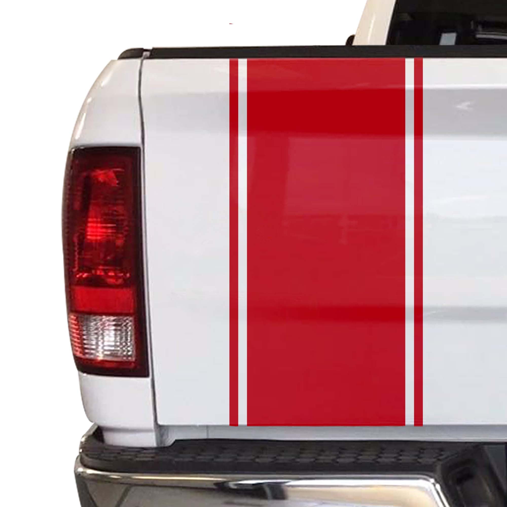 Racing Stripes Sport Lines Styling Straight Lines Truck Tailgate Vinyl ...