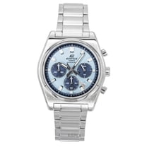 Casio Edifice Analog Standard Chronograph Stainless Steel Green Dial ...