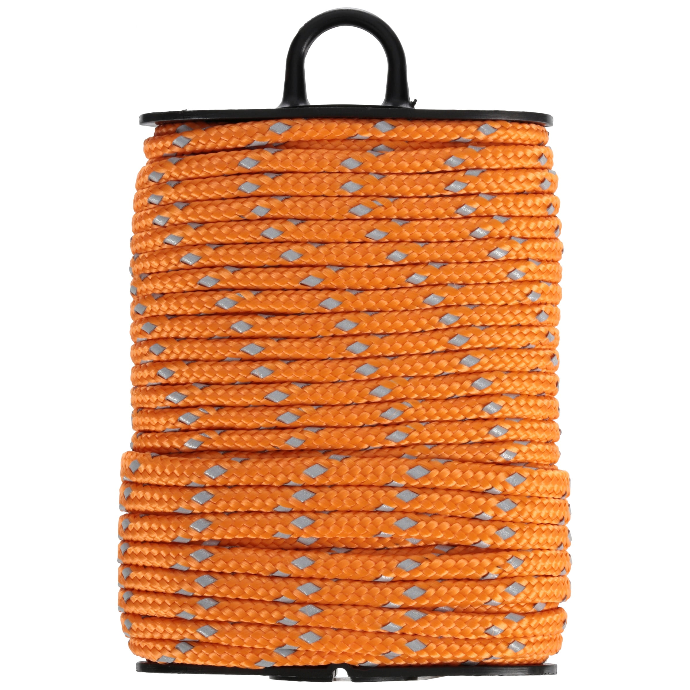 SecureLine 5/32 in. D X 50 ft. L Orange Diamond Braided Poly Rope ...