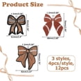 1 Set 12Pcs 3 Styles Computerized Embroidery Nylon Cloth Patches Rugby ...