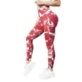 Jessdjexs Womens Yoga Pants Seamless Tie Dyed High Waist Tight Fitness