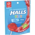 HALLS KIDS Cherry Cough and Sore Throat Pops, 10 Pops HSA/FSA Eligible ...
