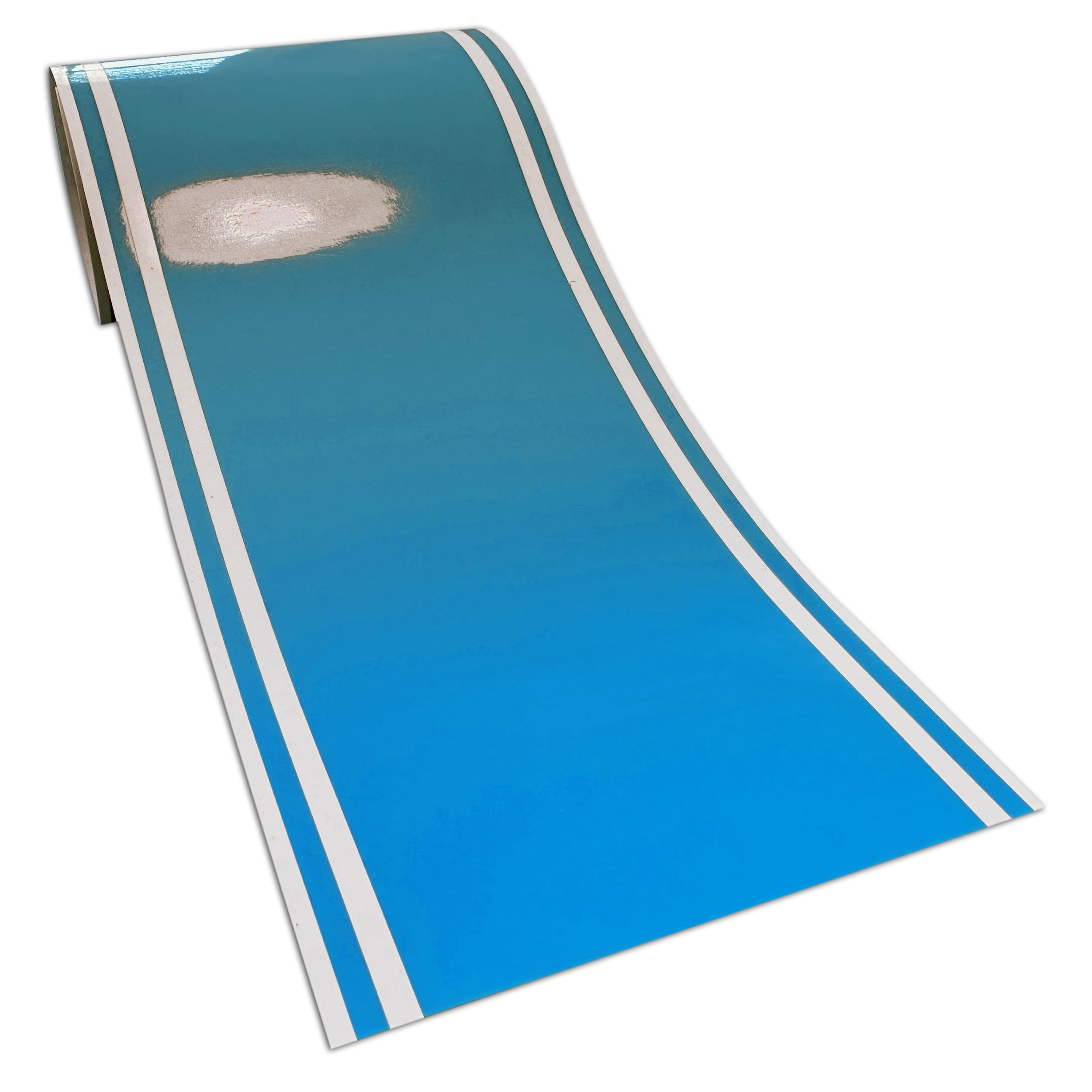 6"x72" Light Blue Vinyl Racing Stripes Car Boat Trailer Sticker ...