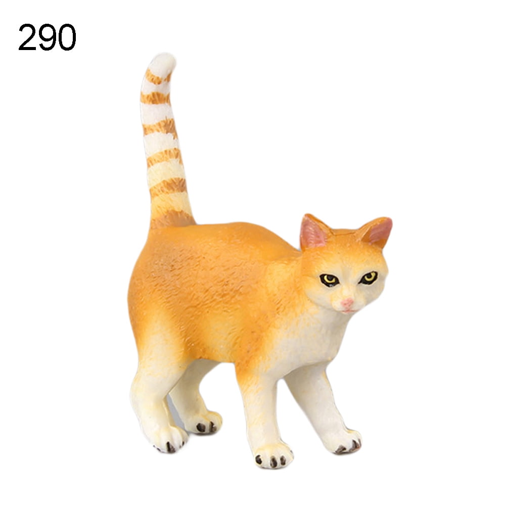 Simulation Mini Cats Kitty Figure Model Statue Home Ornaments Gift Kids ...
