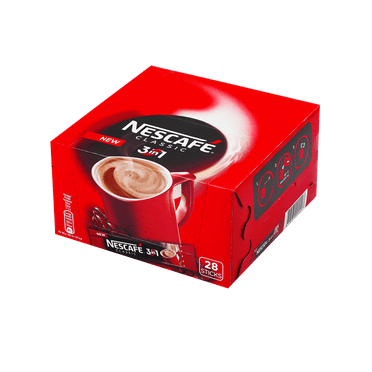 Nescafe 3 In 1 Classic Instant Coffee In Single Packets 28 X 17.5G ...