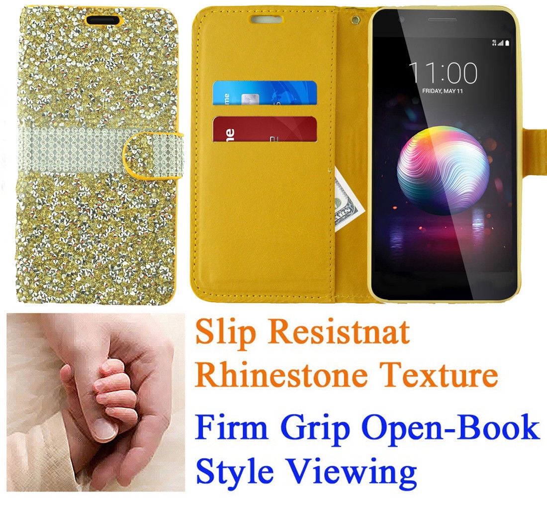 for 5.3" LG K10 2018 K10+ PLUS K10a K30 Premier Pro Case Hybrid Diamond ...