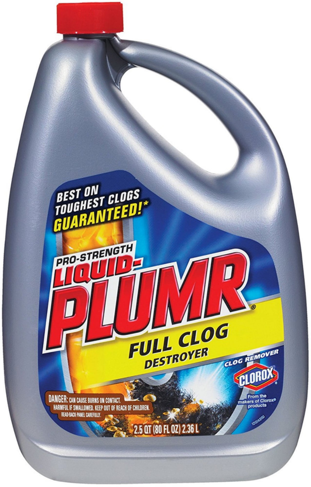 Clorox Liquid-Plumr Professional Strength Clog Remover 80 oz - Walmart.com