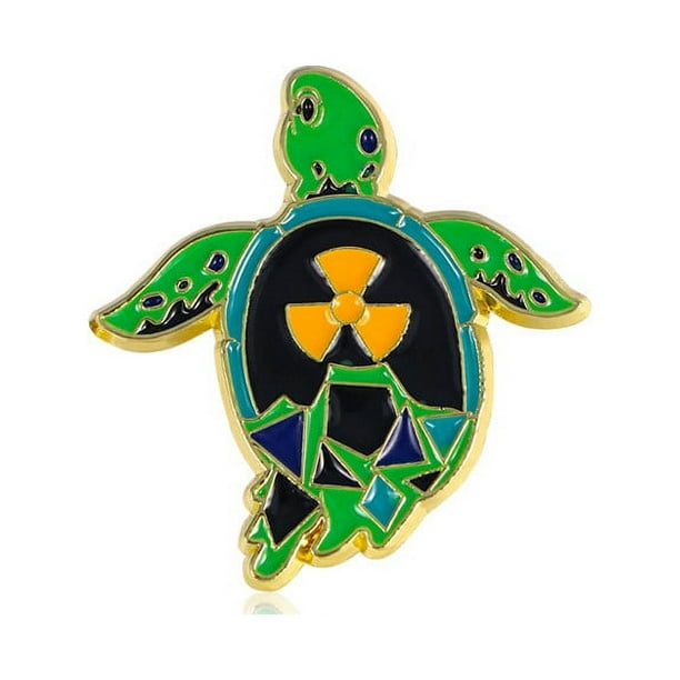 Cotonie Protection Series Protection Of Marine Life Badge Brooch Turtle ...