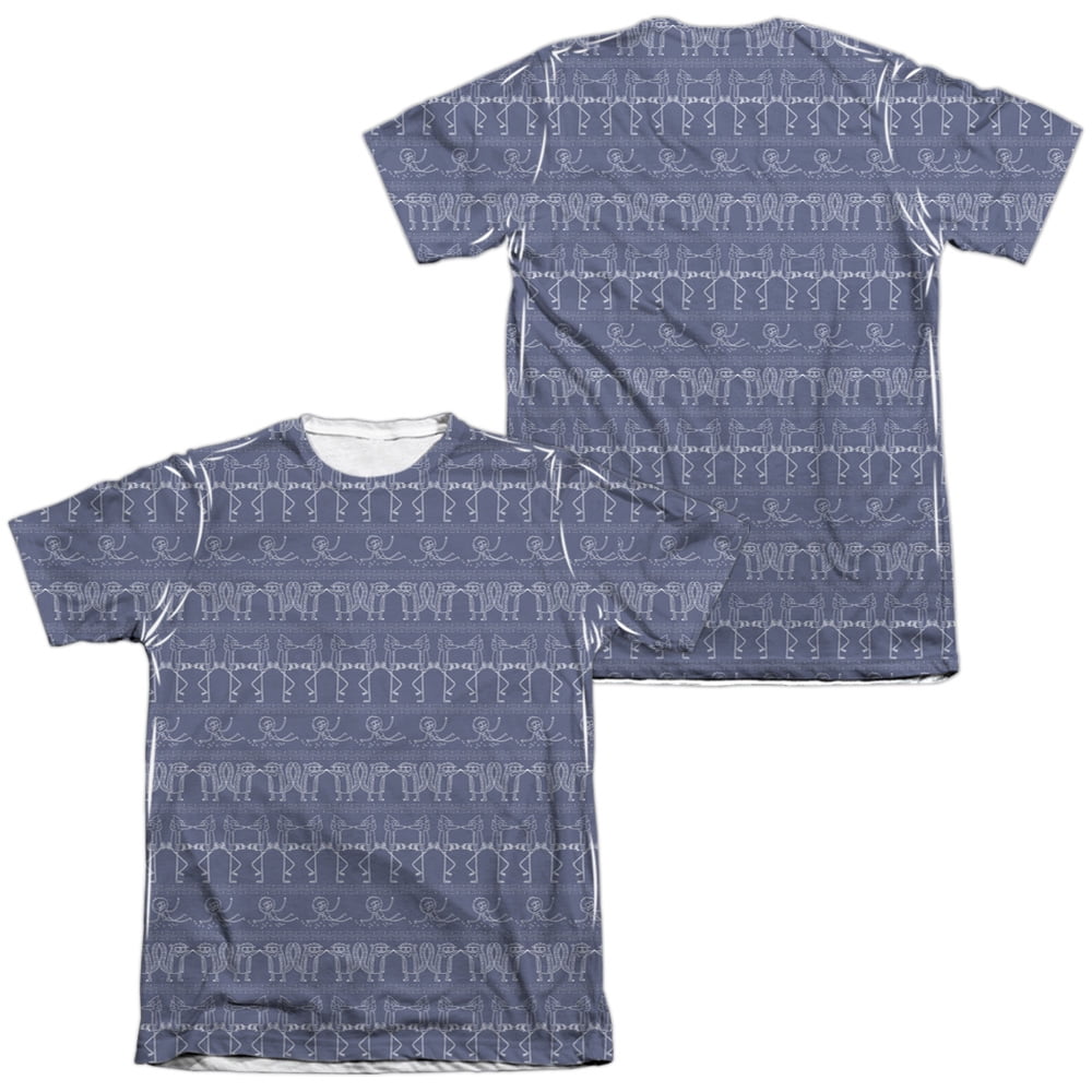 Regular Show - Rs Pattern (Front/Back Print) - Short Sleeve Shirt ...