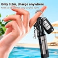 4-in-1 Digital Braided Data Cable, 65W Multi Fast Charging Cord with ...