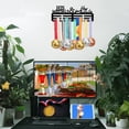 1Set Sports Theme Iron Medal Hanger Holder Display Wall Rack with ...