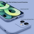 Liquid Silicone Case Compatible with iPhone 12 Mini 5.4", Anti Scratch ...