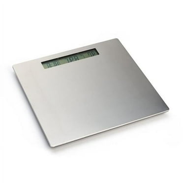 DMI Tempered Glass Digital Bathroom Scale with Large LCD Screen, Auto ...