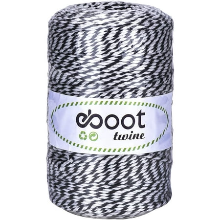 656 Feet Cotton Twine Baker's Twine Natural Kitchen String (Black ...